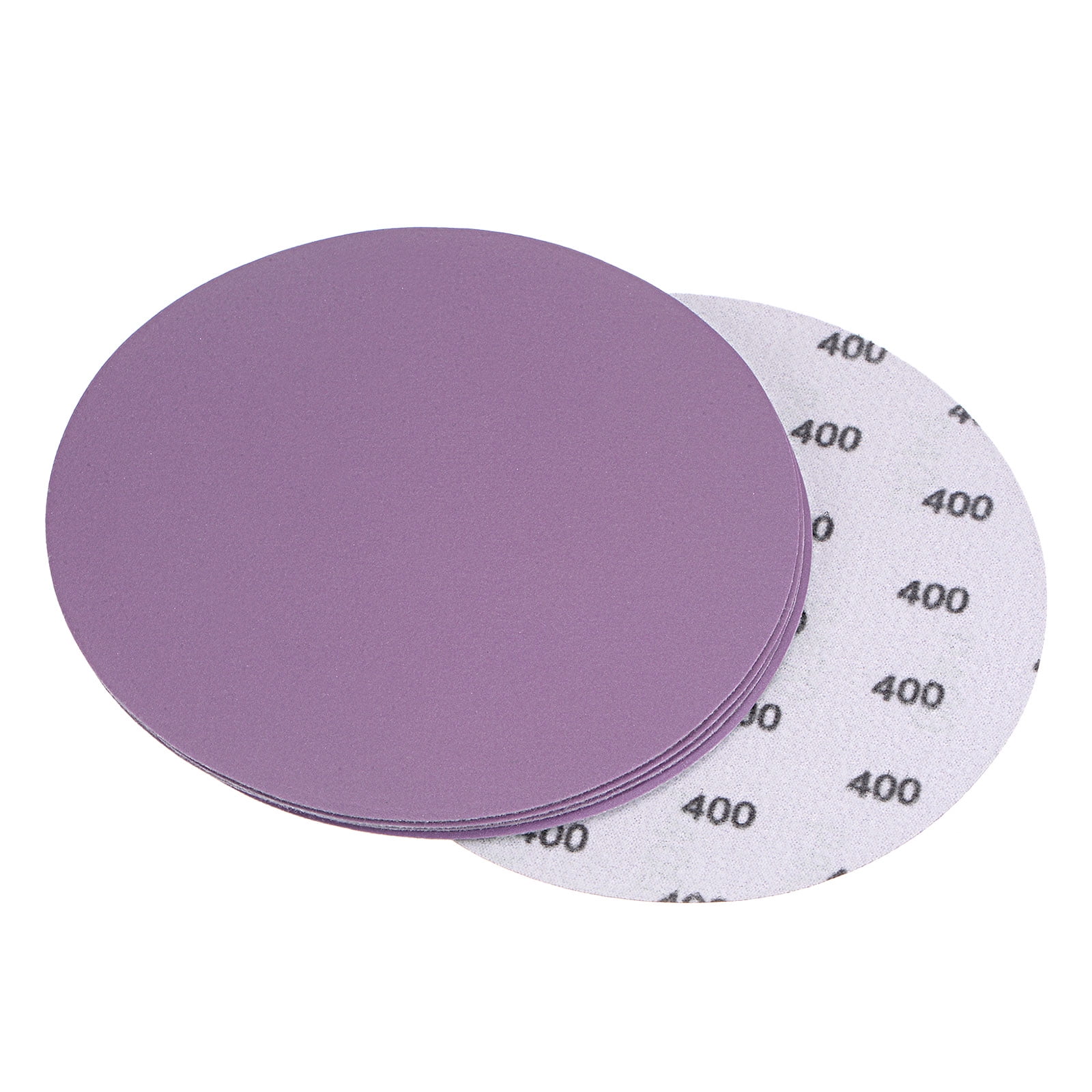 5 Pack 6-Inch Purple Sanding Discs 400 Grits Hook & Loop Professional ...