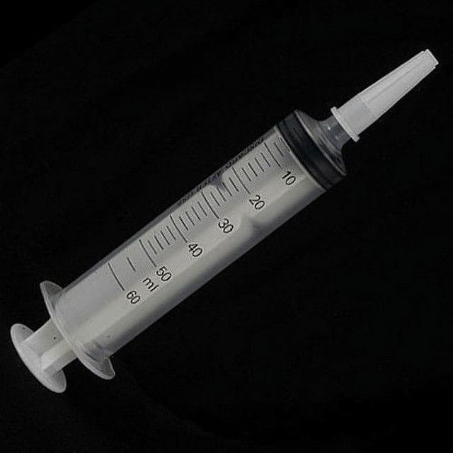 5-Pack 60cc 2oz Catheter Tip Syringes, 60mL, New, No Needle, Sterile ...
