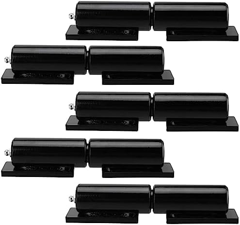 5 Pack 7 Inch Barrel Gate Hinge, Heavy Duty Barrel Hinges Weld on ...