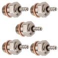 5-Pack 70117 No.4 Hot Glow Plug for RC Car Models for 5% - 40% Nitro ...