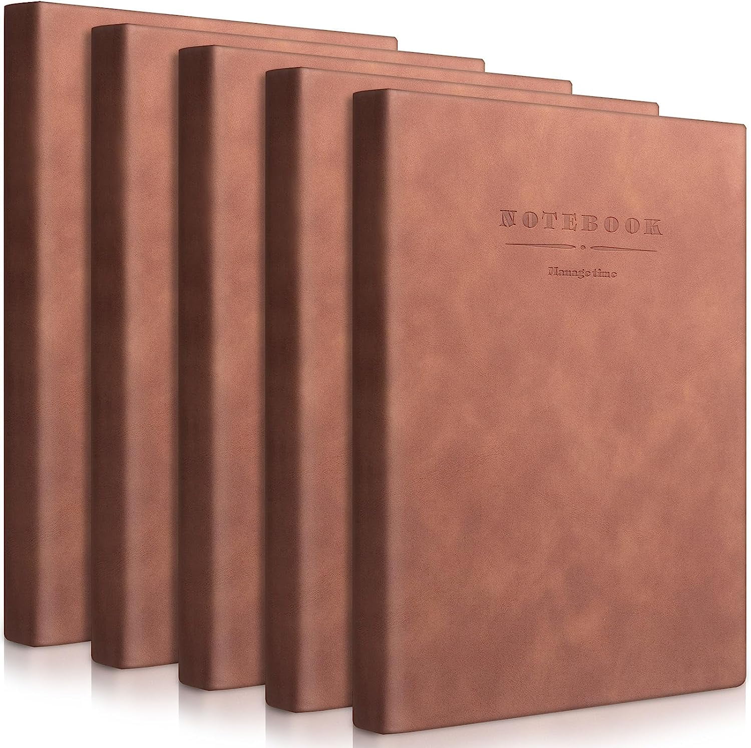 5 Pack A4 Journal Notebooks 360 Pages College Ruled Notebook Large ...