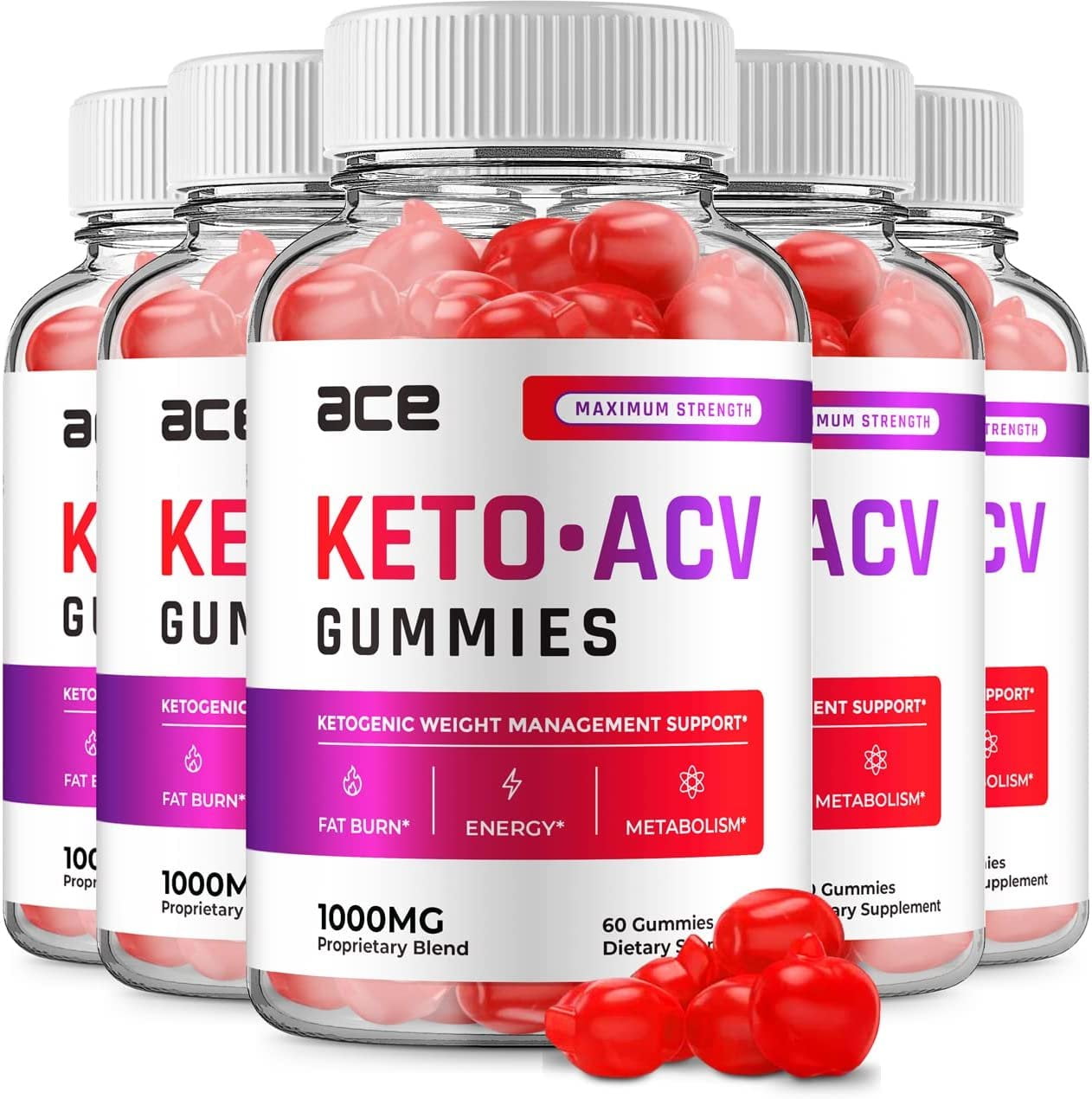 ACE Keto ACV Gummies Pack with B12 & Beet Root Juice, Weight Loss ...