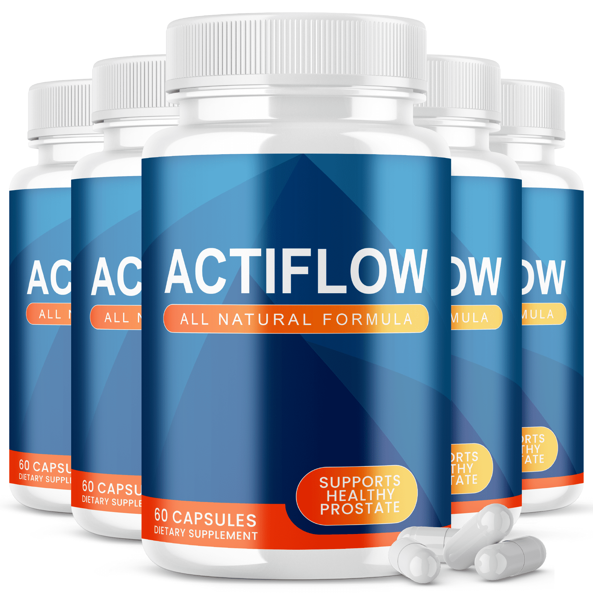 (5 Pack) Actiflow Capsules - Actiflow Advanced Capsules Supports ...