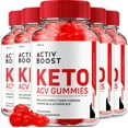 Activ Boost Keto ACV Gummies (5 Pack), 1000MG, Metabolism Support ...