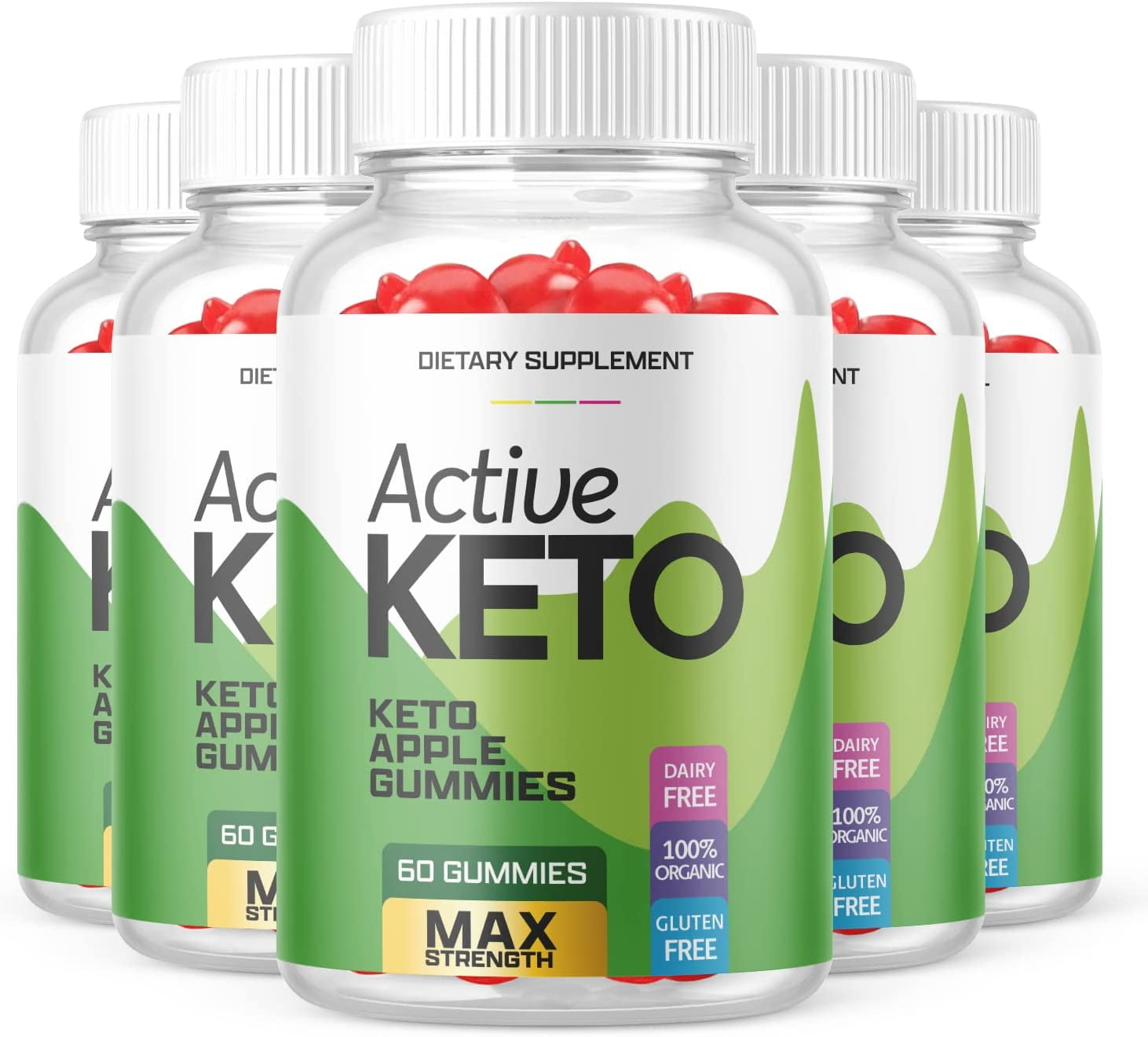 (5 Pack) Active Keto ACV Gummies - Supplement for Weight Loss - Energy ...