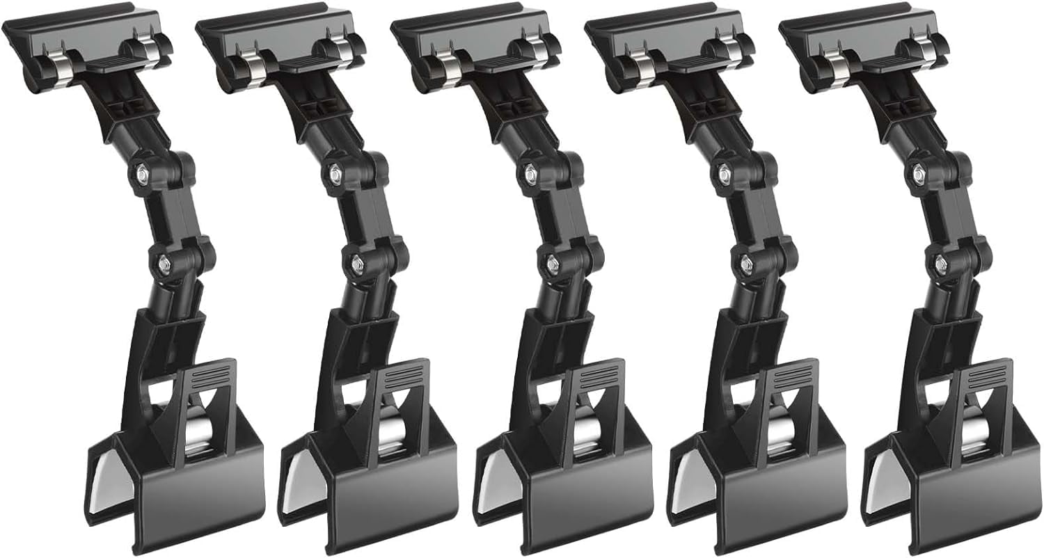 5 Pack Adjustable Document Holder Flexible Rotatable Paper Holder for ...