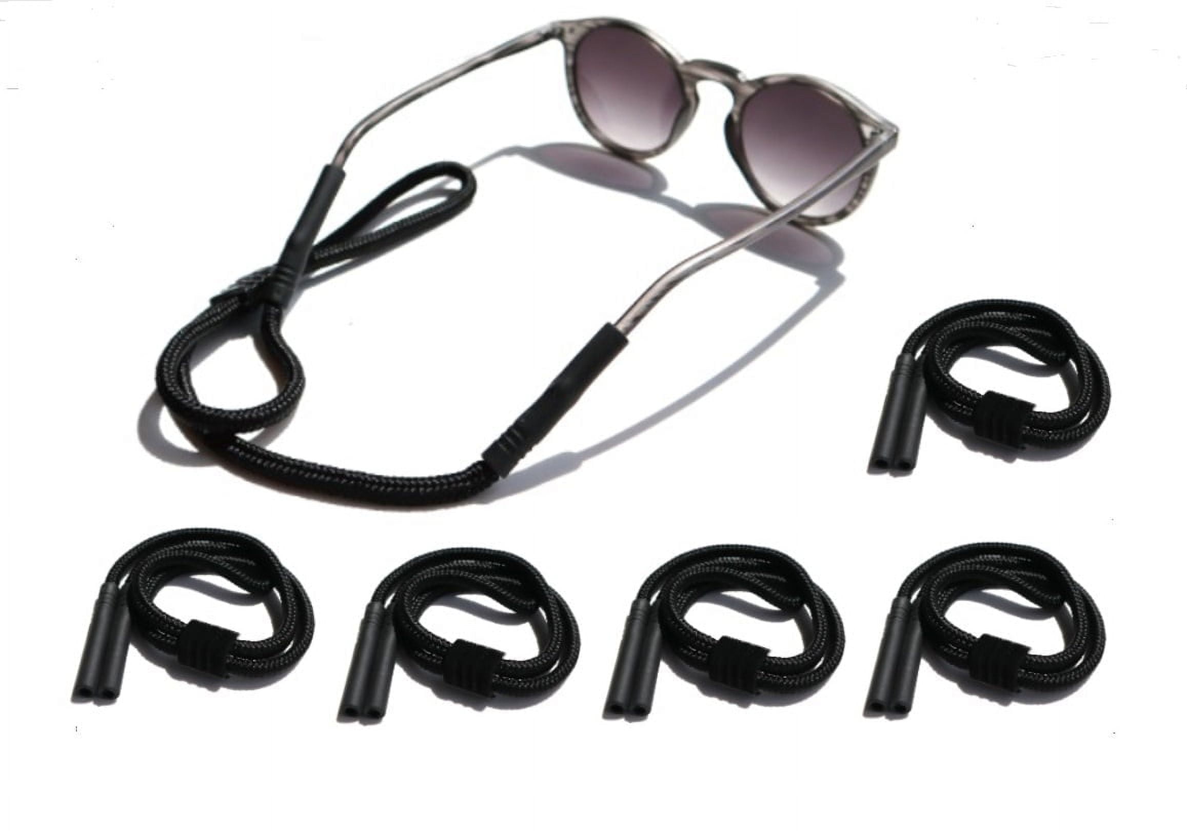 5-Pack Adjustable Eyeglass Neck Cord – Universal Sunglasses Strap ...