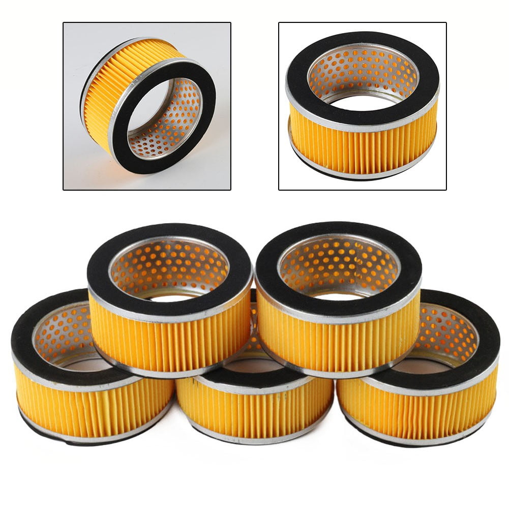 5-Pack Air Intake Filter Elements for Air Compressors, 4.25'' Outer ...