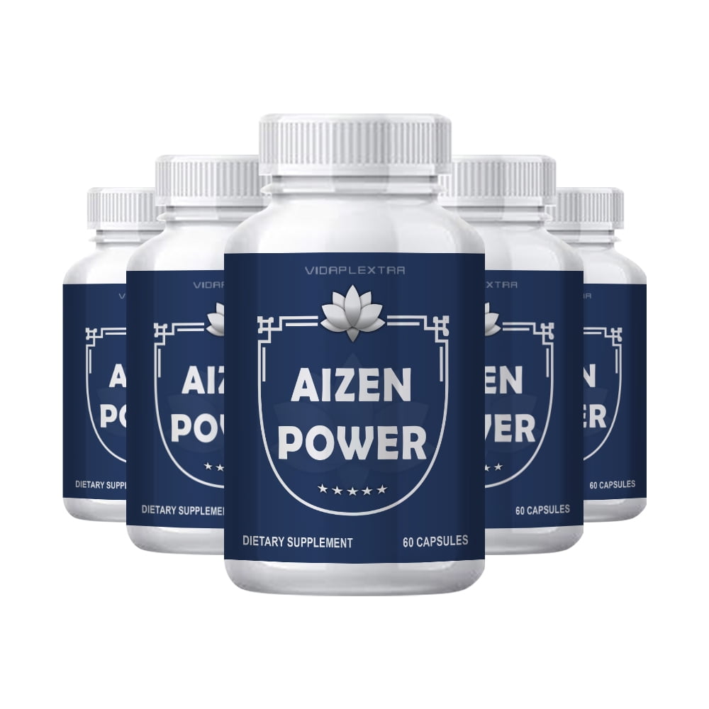 (5 Pack) Aizen Power Enhancement - Natural Male Performance Support ...