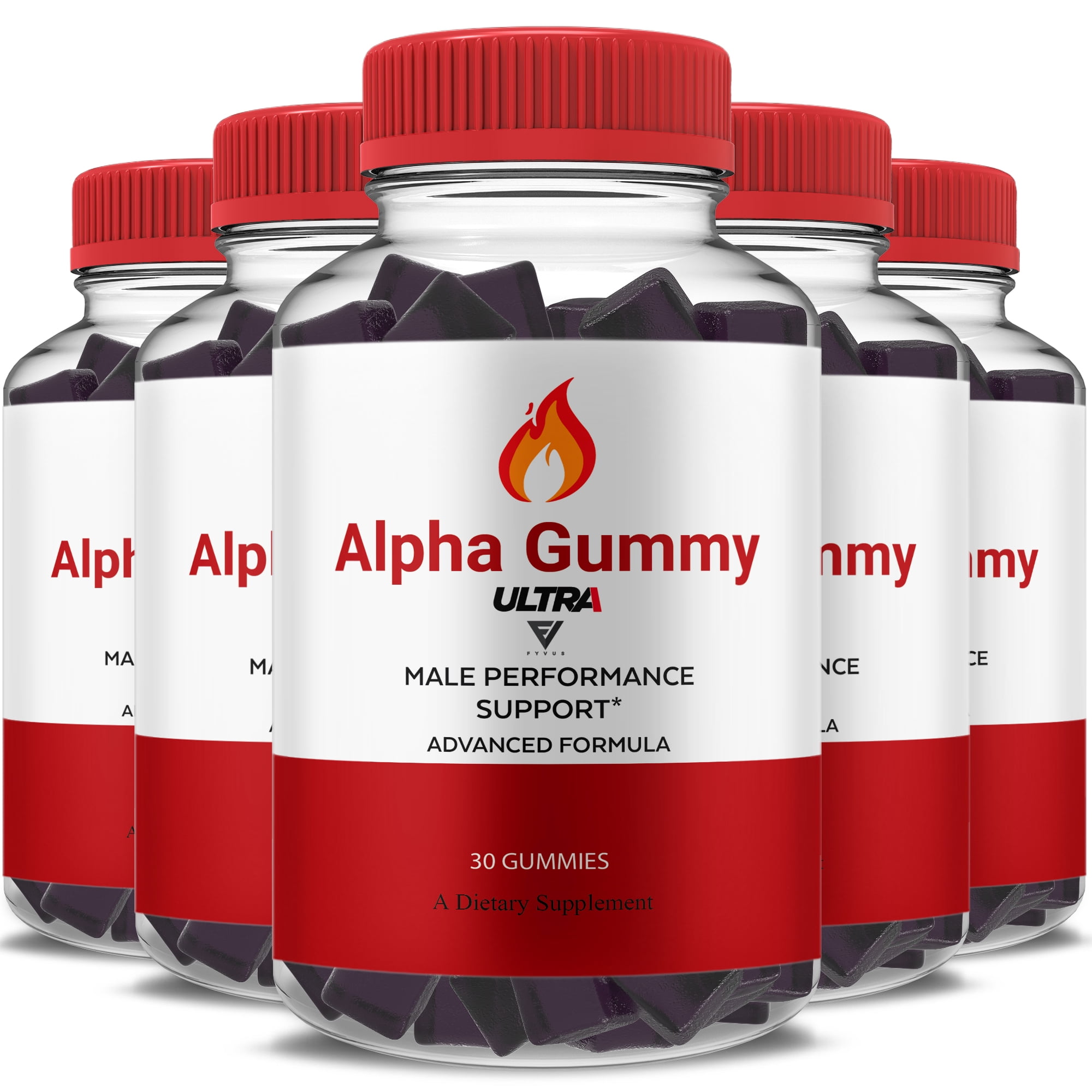 (5 Pack) Alpha Gummy Ultra Max Performance, Alpha Gummy Reviews (5 ...