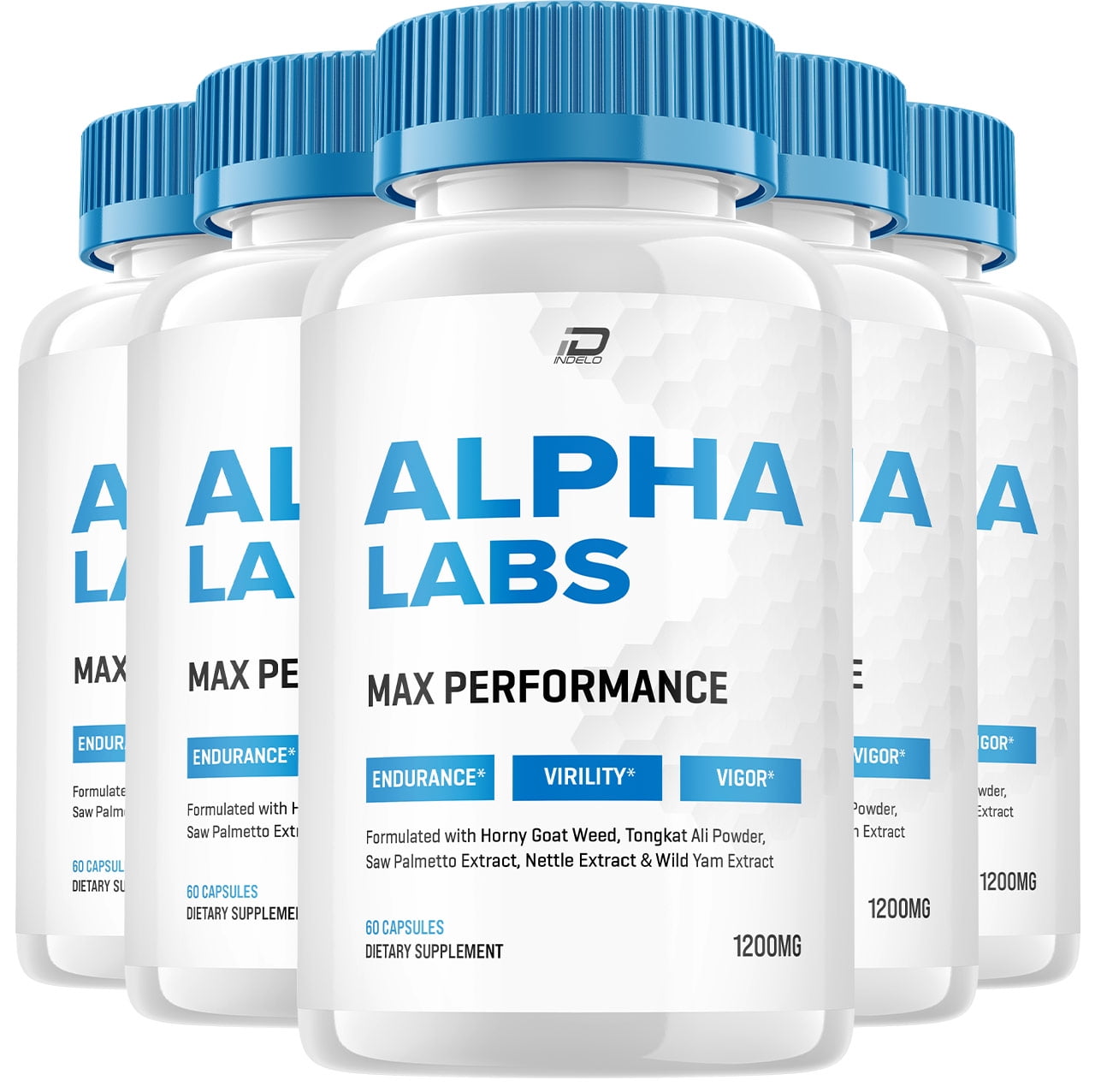 (5 Pack) Alpha Labs for Men Capsules, AlphaLabs Vitamin Complex Pills, Alpha Labs Official ...