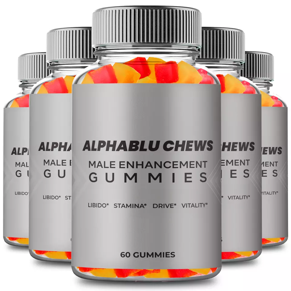 (5 Pack) Alphablu Chews Gummies - Health & Wellness Support Supplement ...