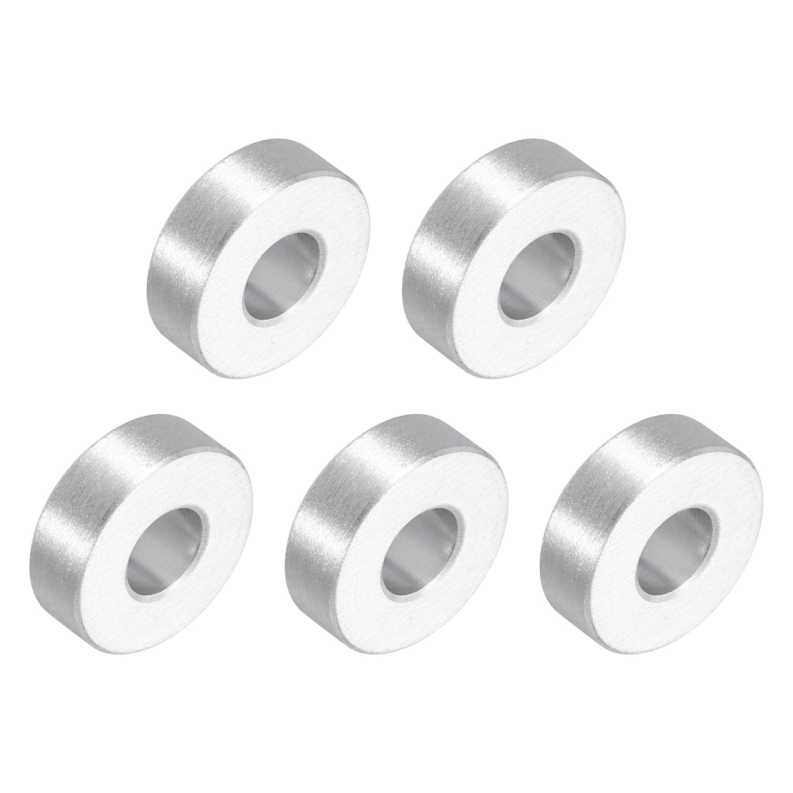 5 Pack Aluminum Spacers, 3/4" OD x 5/16" ID x 1/4"L for M8 Screw Bolts ...