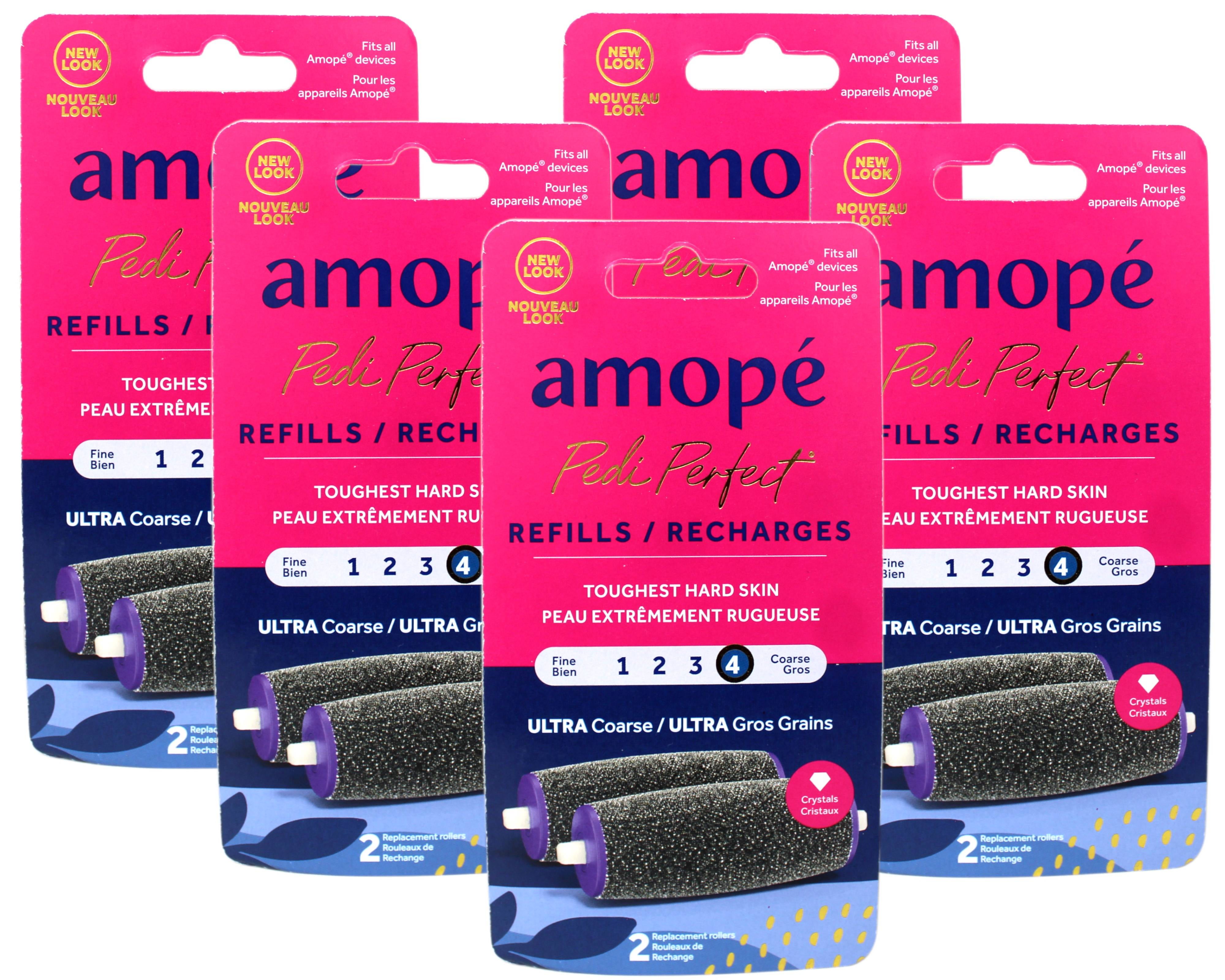 5 Pack - Amope Pedi Perfect Electronic Foot File Refills - Ultra Coarse ...