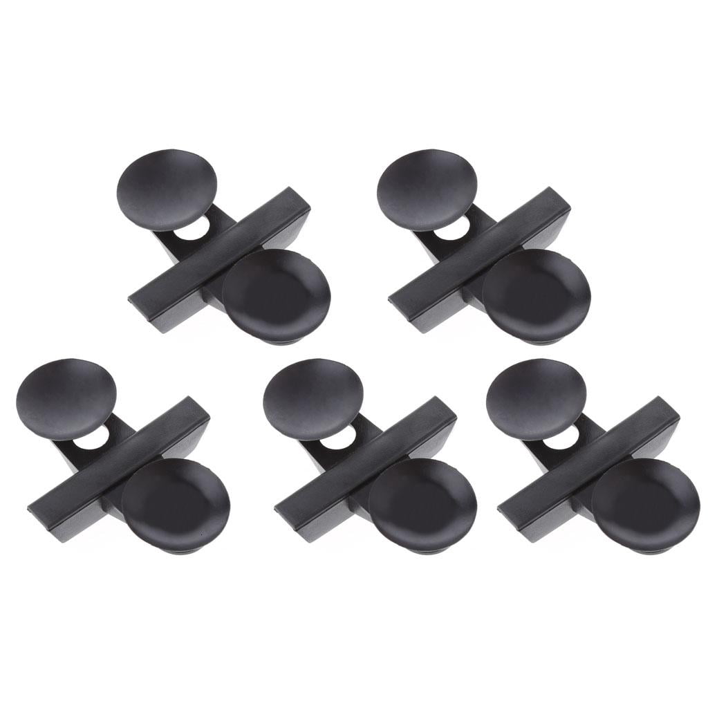 5 Pack Aquarium Isolation Plate Divider Suction Cup Black Plastic Sheet ...
