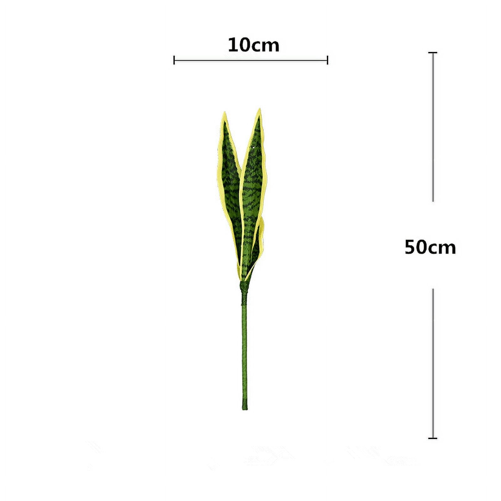5 Pack Artificial Snake Plants Faux Agave Plant Fake Sansevieria ...