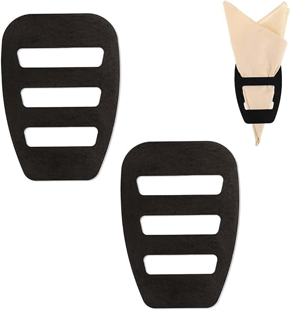 5 Pack Assorted Pocket Square Holder for Men Prefolded Silk Square ...