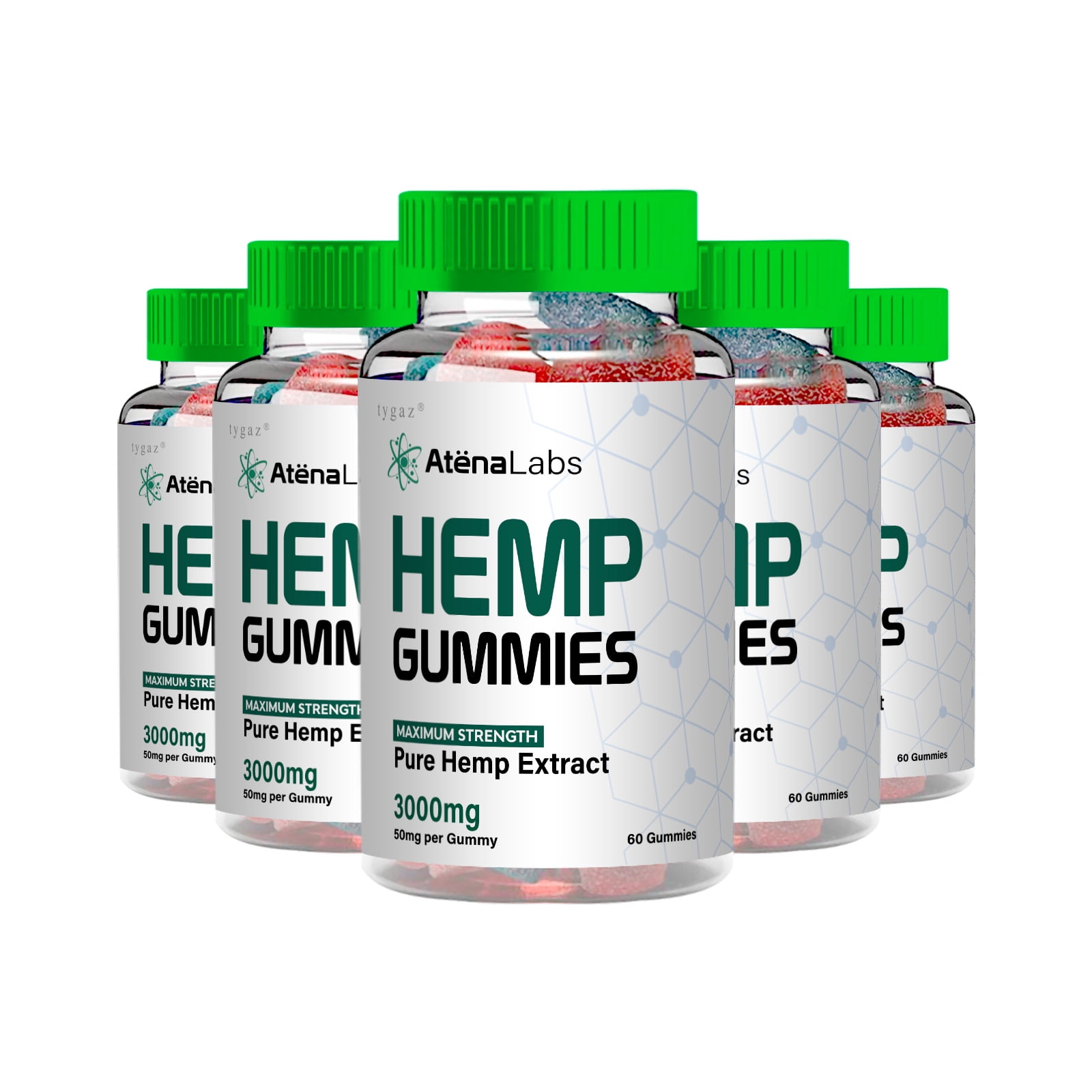 (5 Pack) Atena Labs - Atena Labs Gummies - Walmart.com