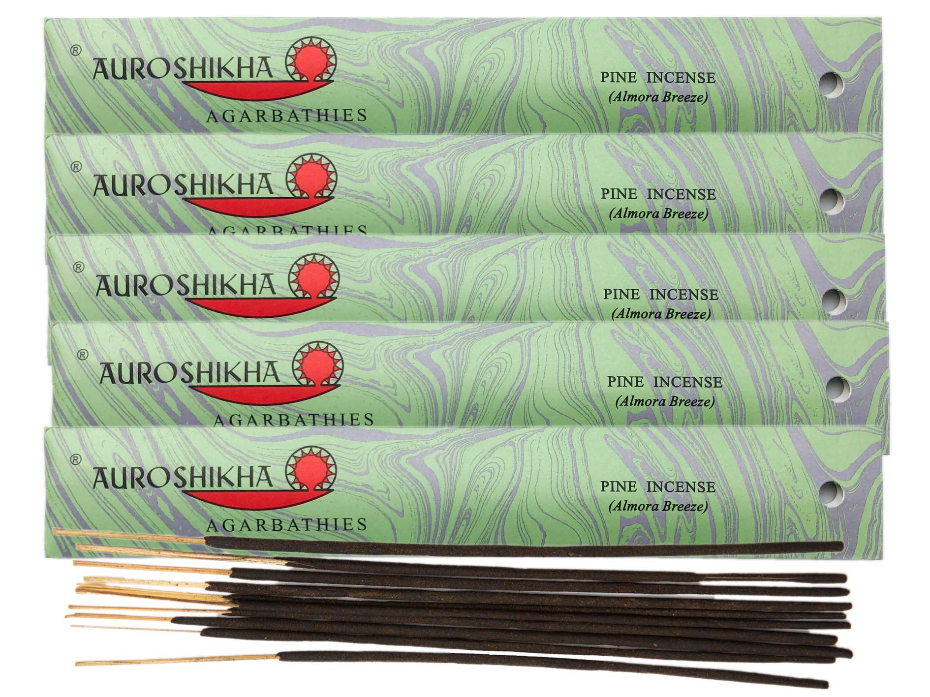 (5-Pack) Auroshikha Pine Incense 10 Sticks - Walmart.com