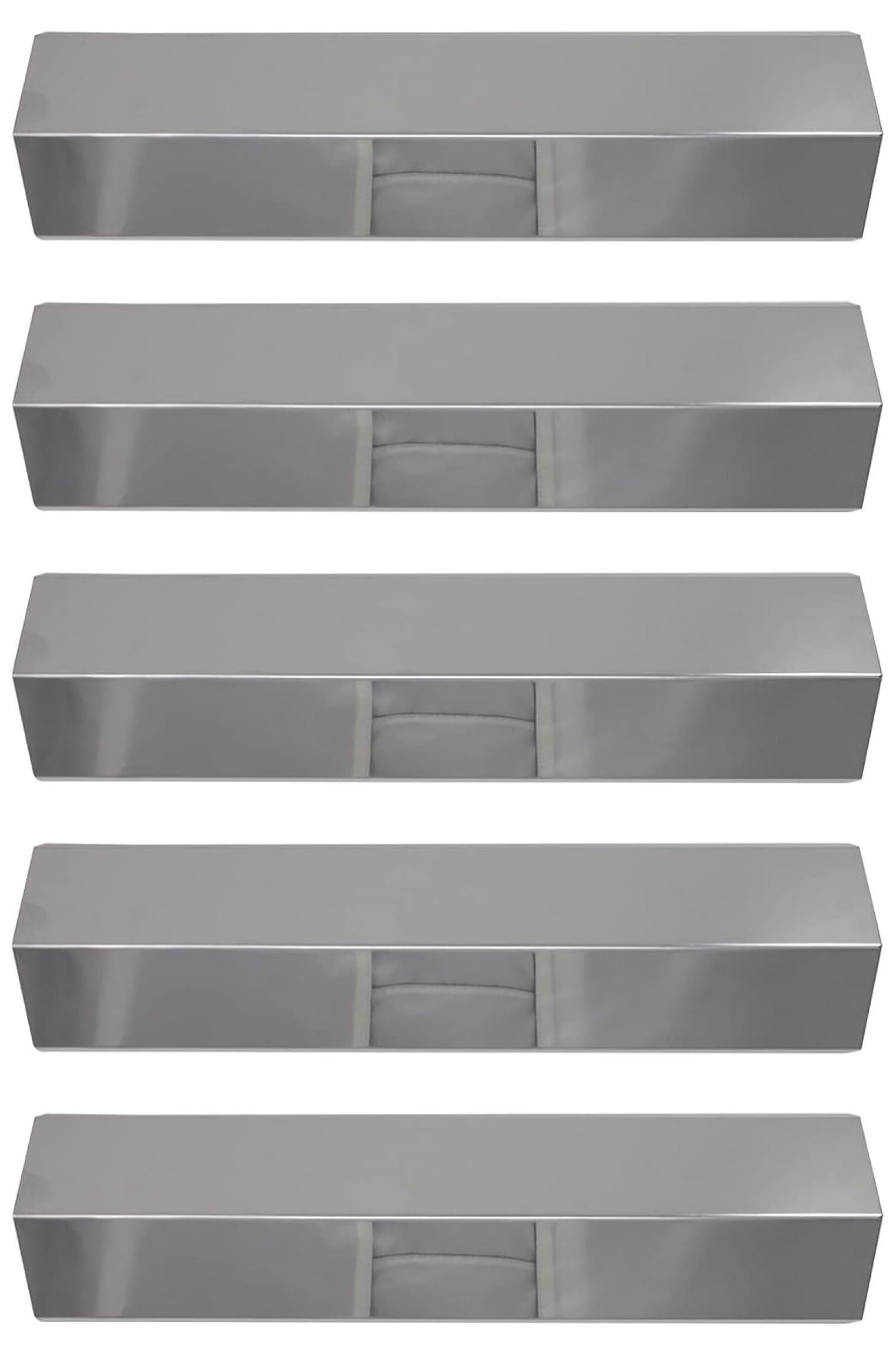 5-Pack BBQ Grill Heat Shield Plate Tent Replacement Parts for Brinkmann ...