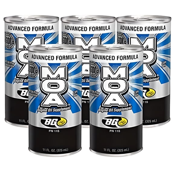 BG Advanced Formula MOA 115, 5 Pack Engine Protection Synthetic ...