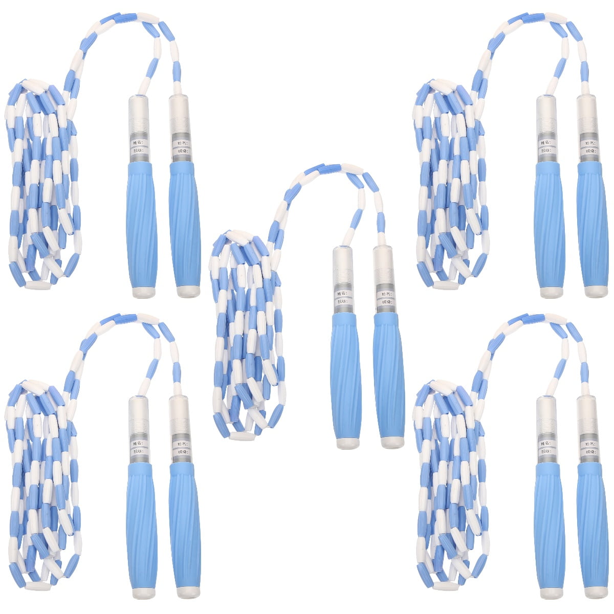 5 Pack Bamboo Skipping Rope Toy Jump Rope for Kids Ages 4-8 Jump Rope ...