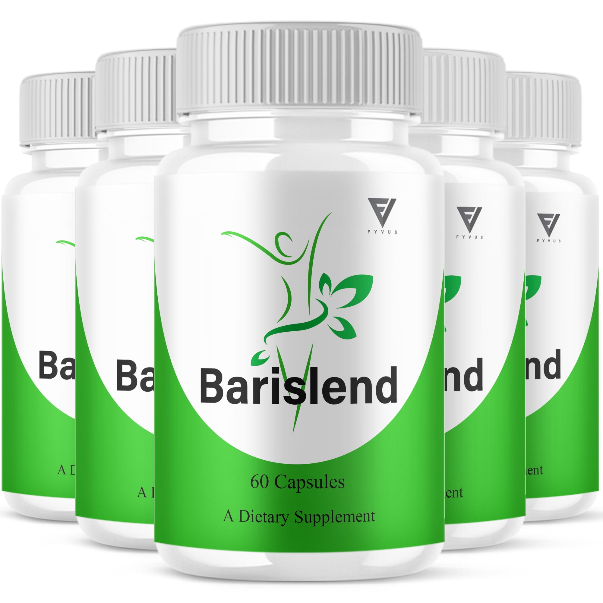 (5 Pack) Barislend Advanced Formula Bari Slend Capsules, Barislends ...