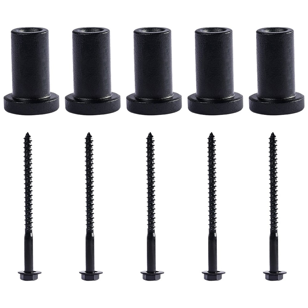 5 Pack Barn Sliding Door Spacers with Delay Screws Wall Anchor for Flat ...