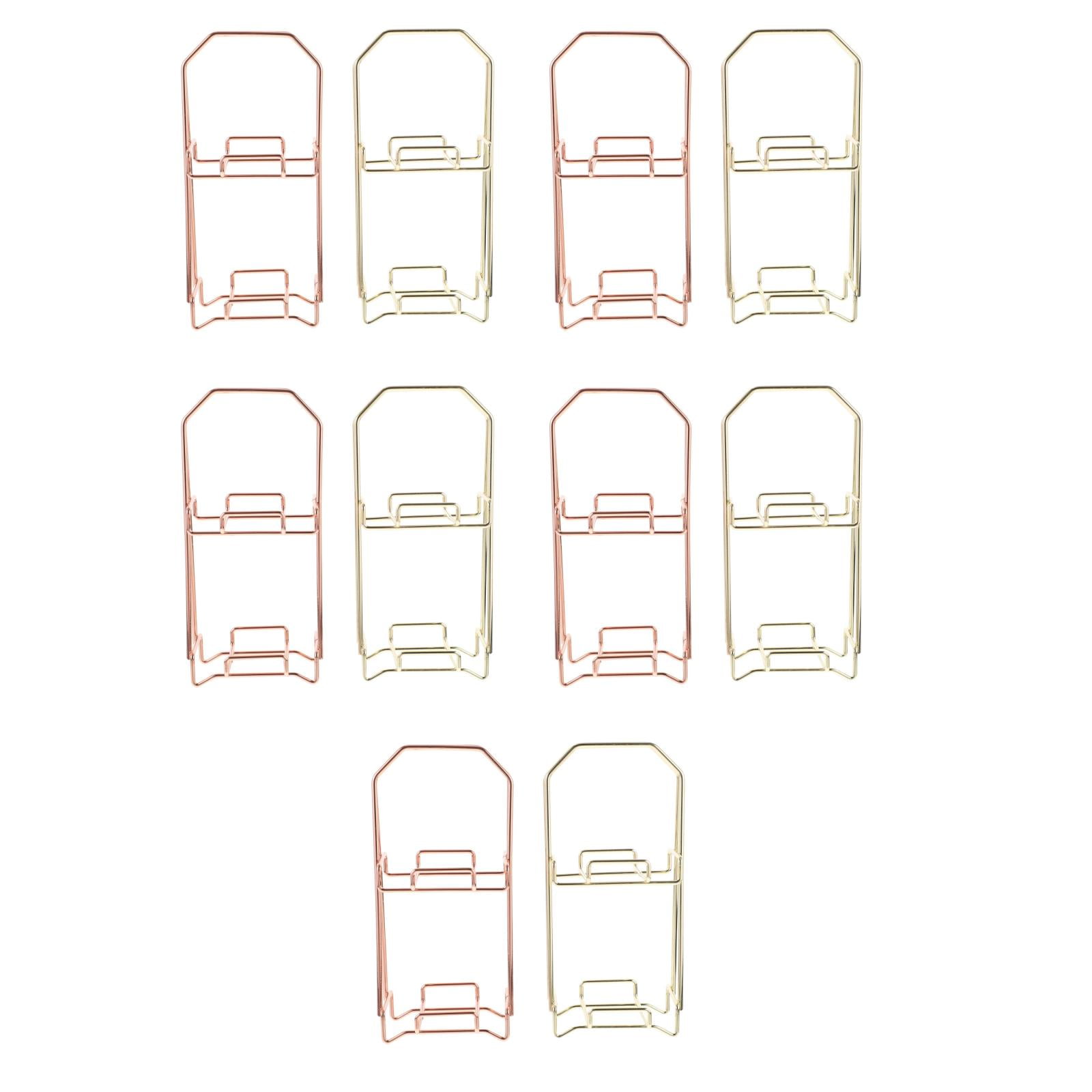 5 Pack Beauty Makeup Egg Racks Puff Display Reusable Gold Fruit Bowl ...