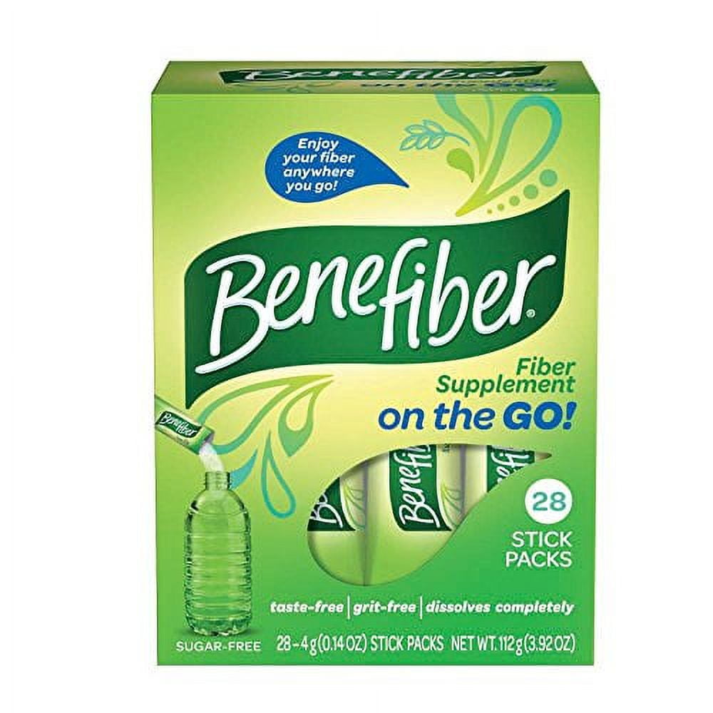 BeneFiber 5 Pack Fiber Supplement, Clear Dissolving Daily Soluble ...