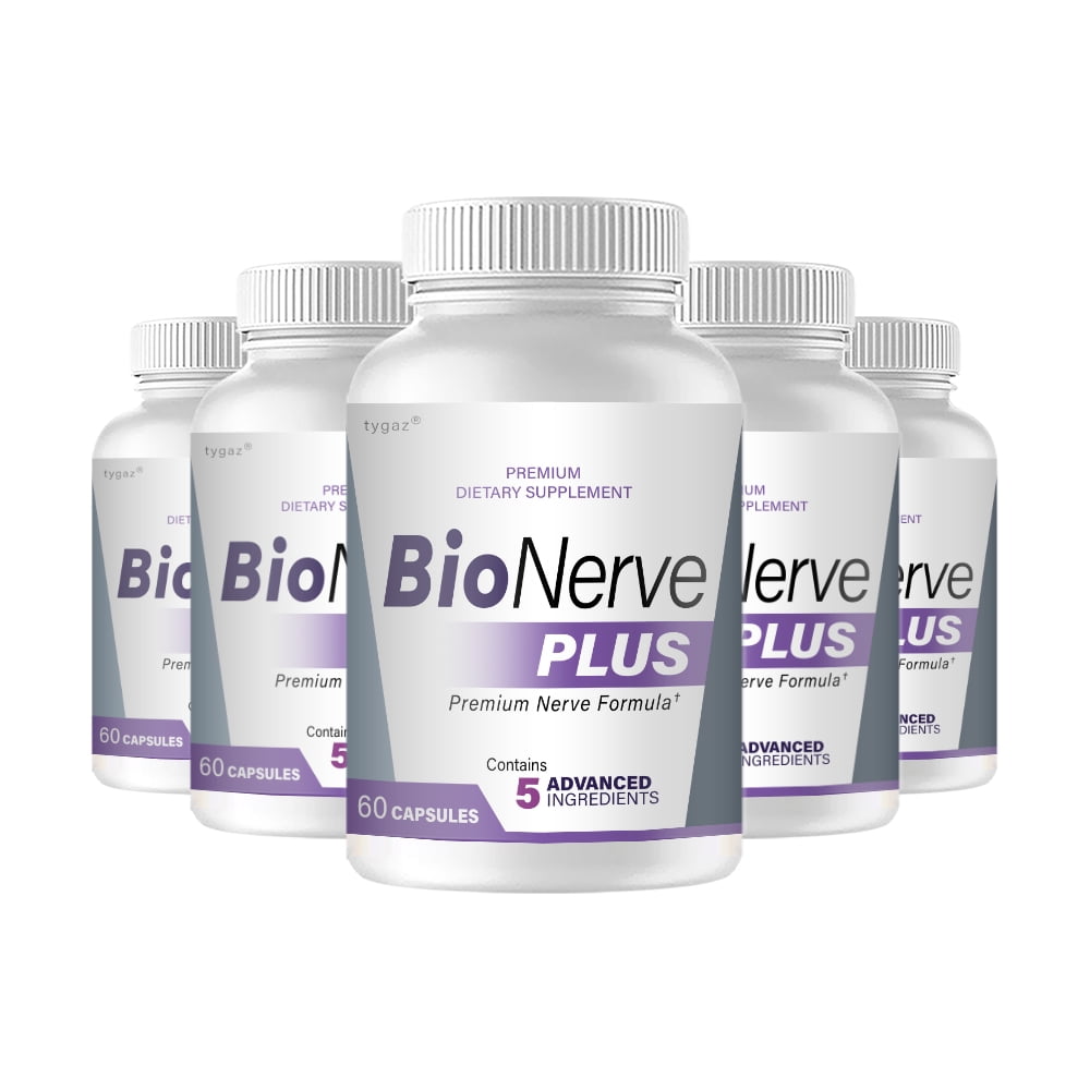 BioNerve Plus Premium Nerve Formula - Brain Enhancement Supplement, 60 ...