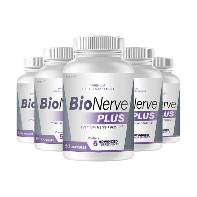 BioNerve Plus Premium Nerve Formula - Brain Enhancement Supplement, 60 ...