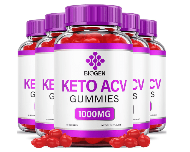 Biogen Keto ACV Plus Health Gummies, Apple Cider Vinegar for Weight ...
