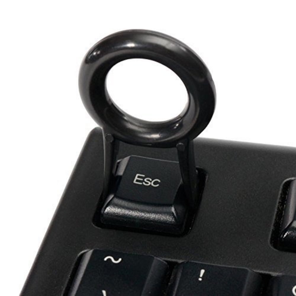 5-Pack Black Rounded Keycap Pullers for Mechanical Keyboards ...