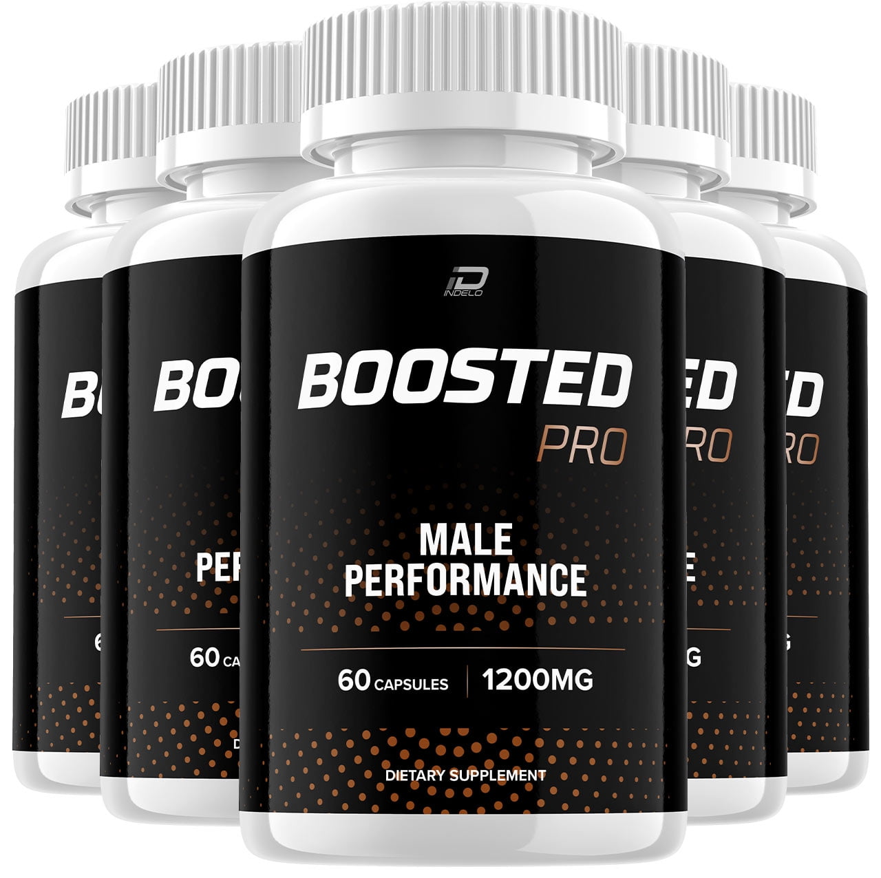 (5 Pack) Boosted Pro for Men Capsules, Boosted Pro Pills, Boosted Pro ...