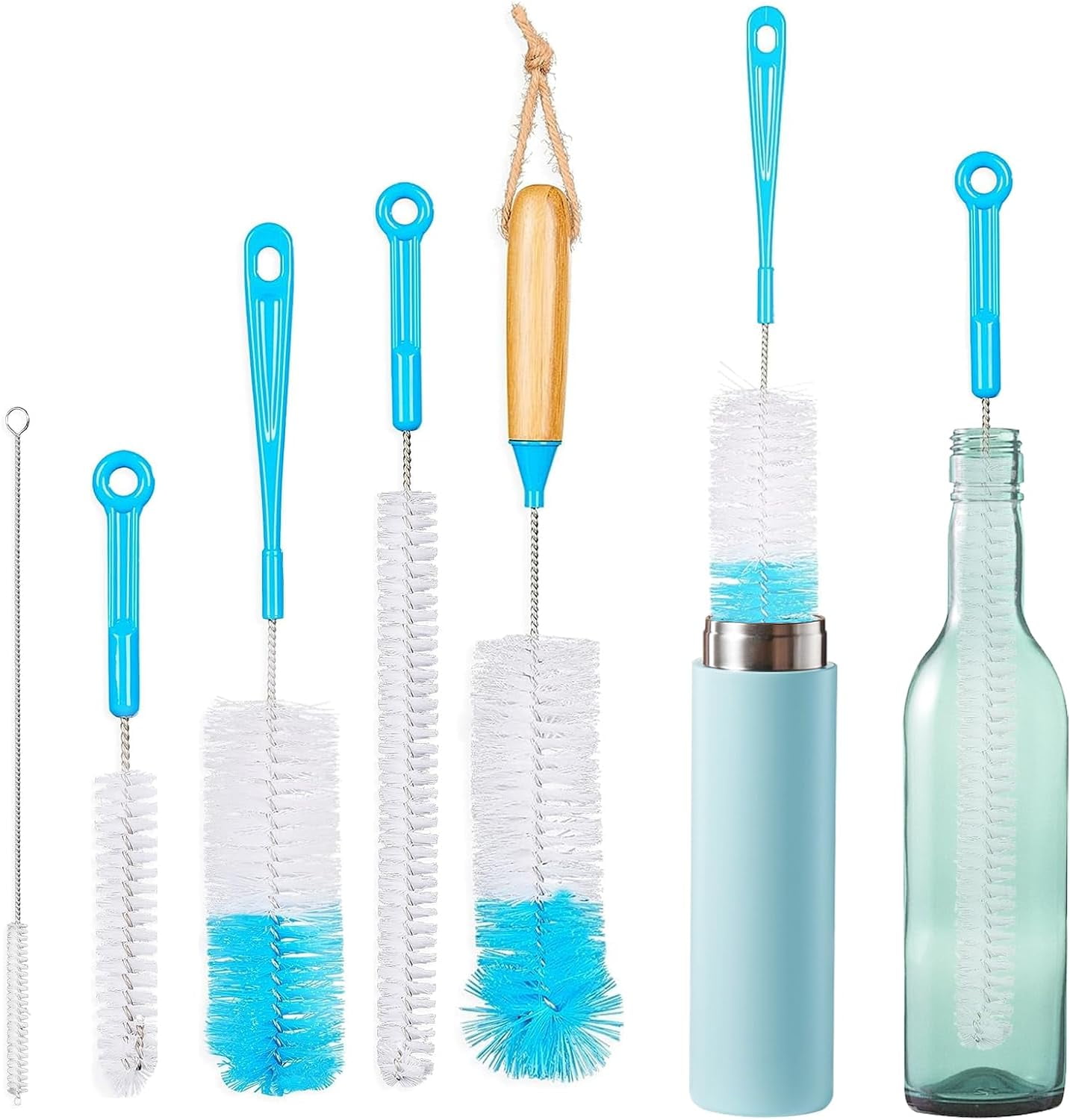Bottle Brush Set For Stanley Cups Water Bottle Cleaning Brush 5-In-1 ...