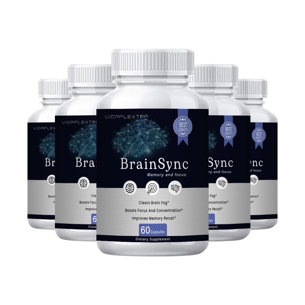 (5 Pack) Brain Sync - Brain Sync Dietary Supplement - Walmart.com