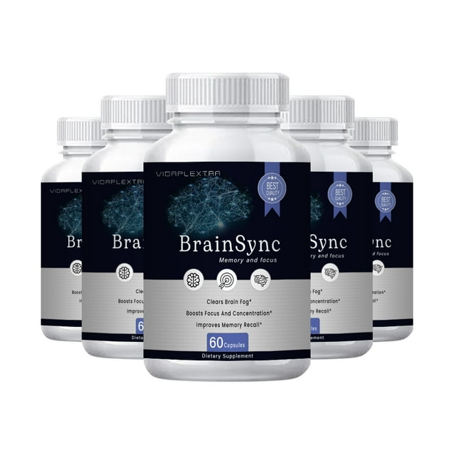 (5 Pack) Brain Sync - Brain Sync Dietary Supplement - Walmart.com