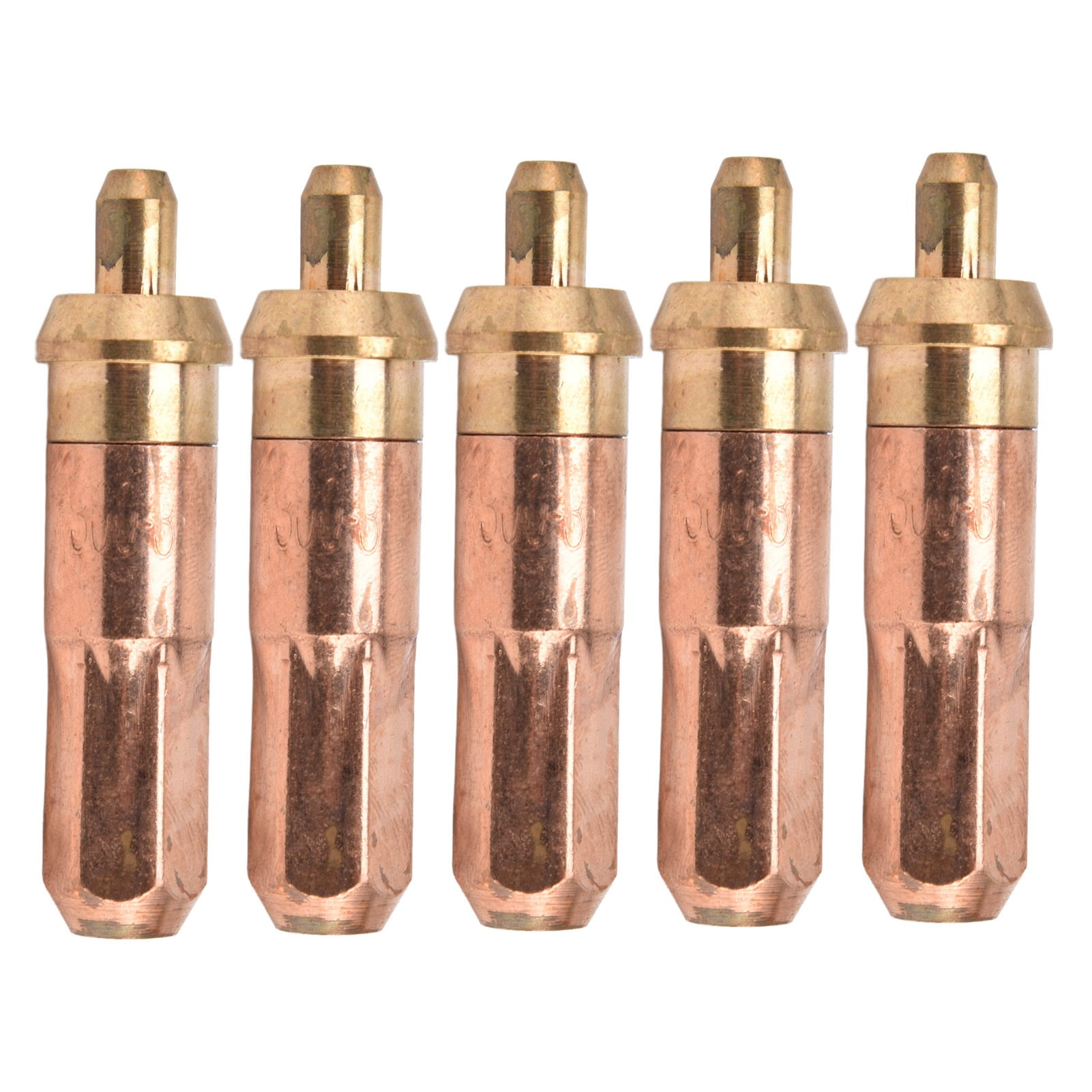 5-Pack Brass Copper Acetylene Cutting Tips for Welding Torch, Φ2.5mm ...