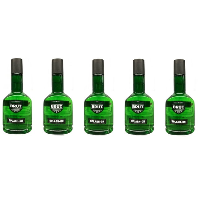 Brut Classic Original Cologne, 5 Pack Splash-On Signature Scent, 7 oz ...