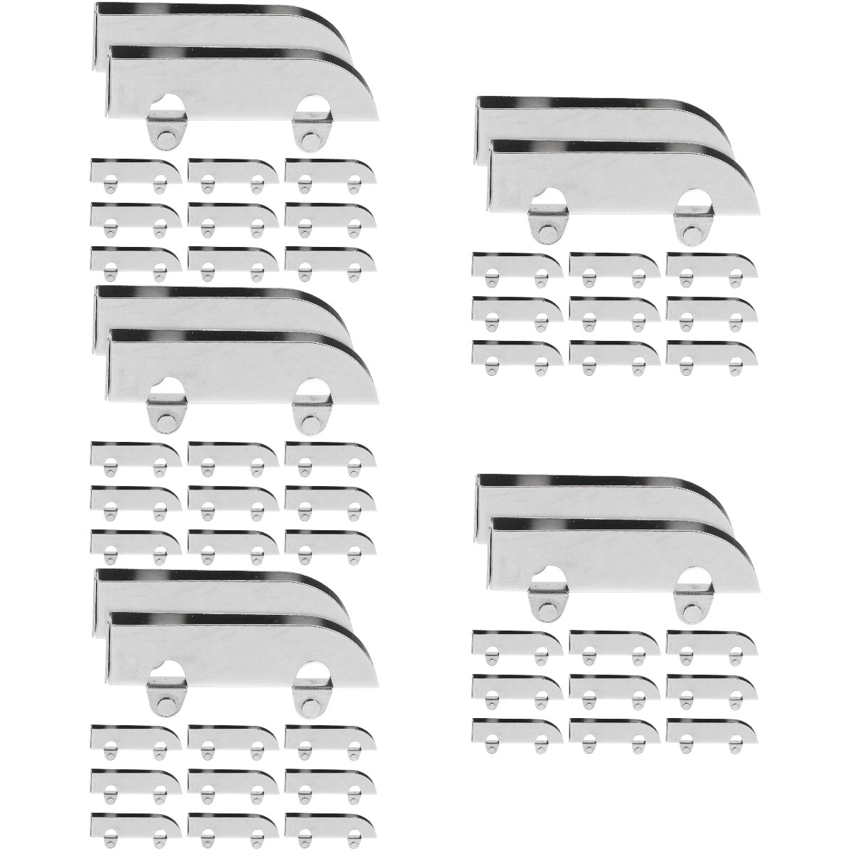 5 Pack Cabinet Glass Sliding Door Pulley Casters for - Walmart.com