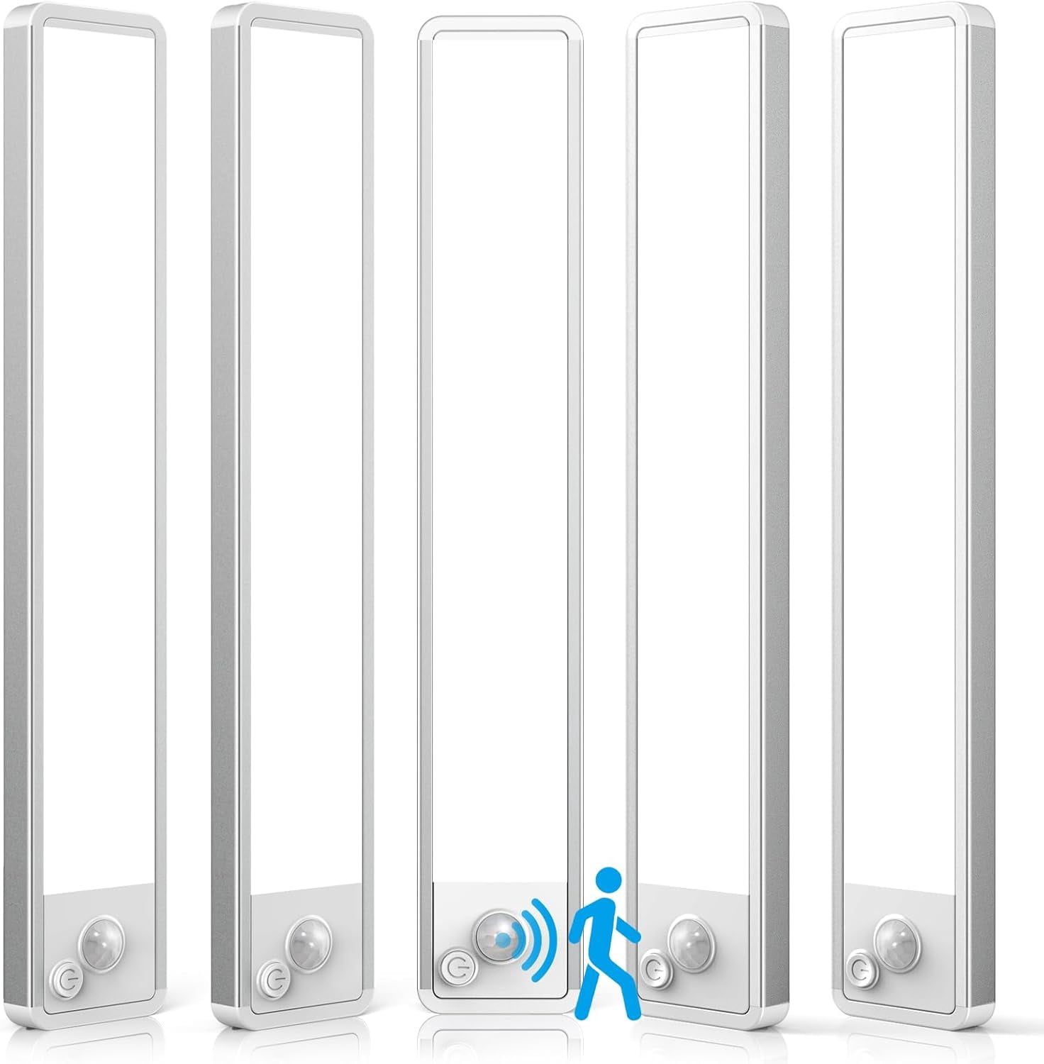 5 Pack Under Cabinet XIULINing Wireless 2200maAh RechargXIULINble LED ...