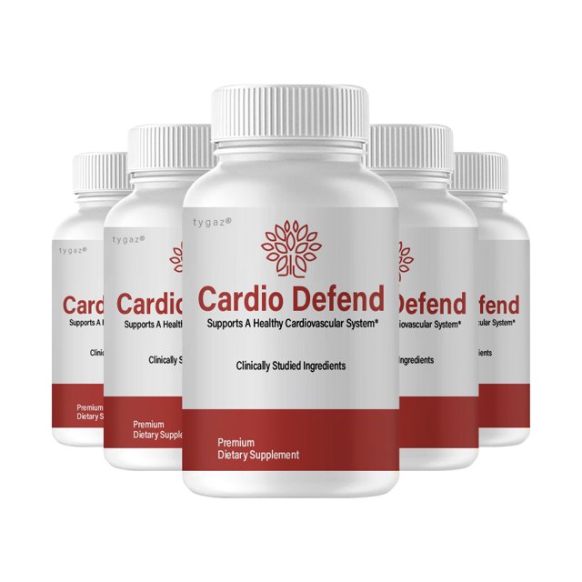 (5 Pack) Cardio Defend Capsules - CardioDefend Capsules - Walmart.com