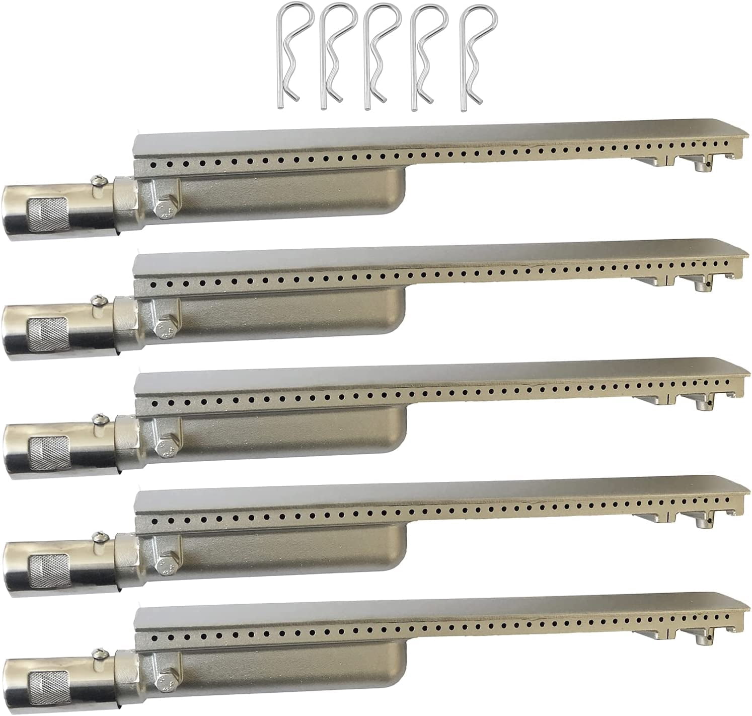 5 Pack Cast Stainless Steel 304 BBQ Grill Burners Upgraded BBQ ...