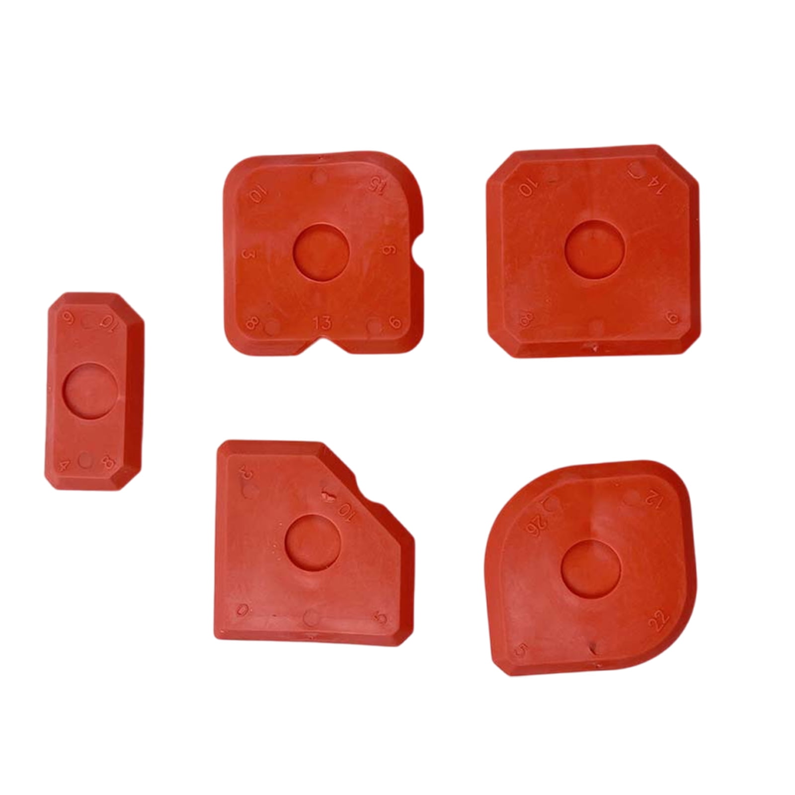 5 Pack Caulking Scrapers Set for Bathroom,Kitchen,Floor,Window,Sink ...