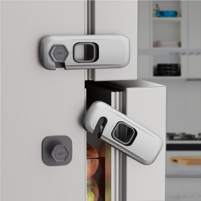 5 Pack Child Proof Refrigerator Lock,Baby Proofing Cabinet Locks, oven ...