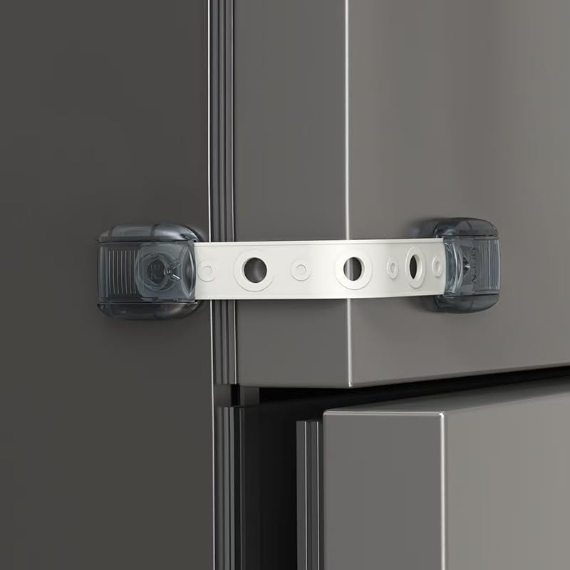 5 Pack Child Proof Refrigerator Lock, QYESWHSR Fridge Locks for Kids ...