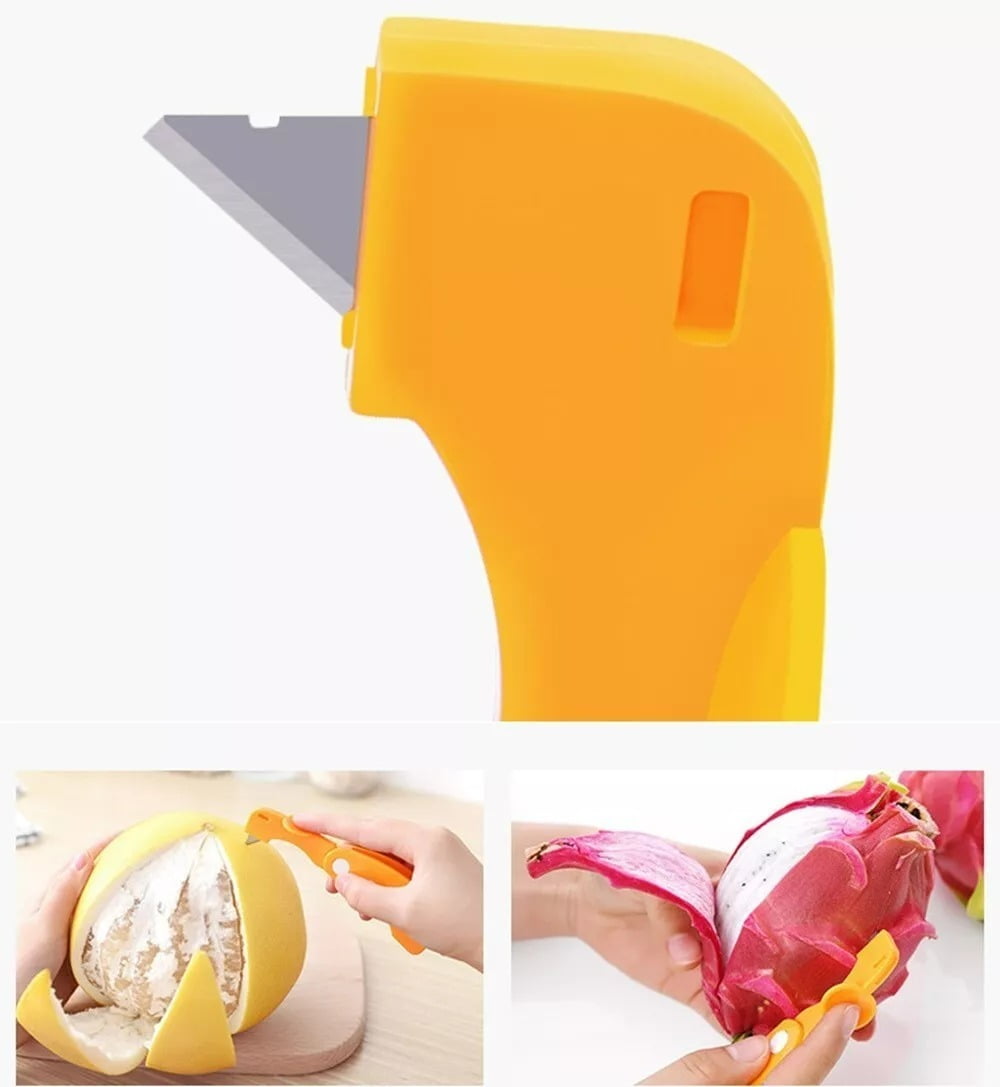 5-Pack Citrus Orange Peeler Tool - Easy Open Sharp Blade Kitchen ...
