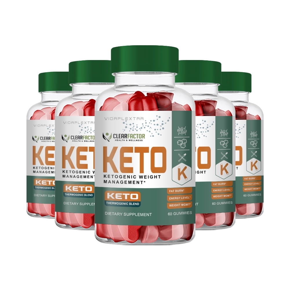 (5 Pack) Clear Factor - Clear Factor Ketogenic Weight Management Gummies - Walmart.com