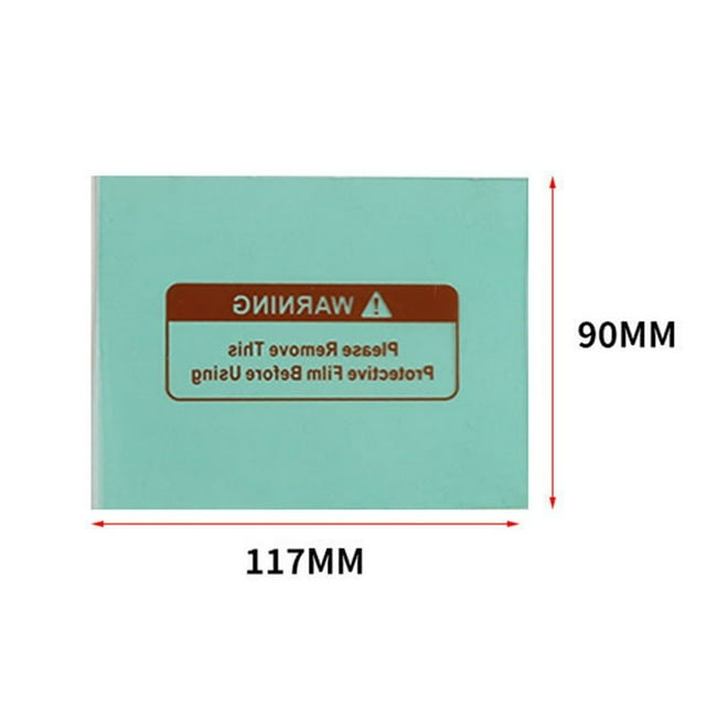 5-Pack Clear Pc Protective Film For Welding Helmets 97X50Mm To ...